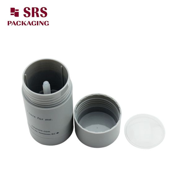 Quality SRS high quality injection gray color plastic deo stick container empty for sale