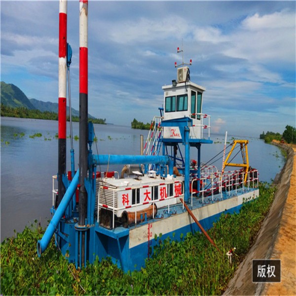 Quality Gold Dredger Machine 500m3/H 10 Inch Mining Dredger 15m for sale