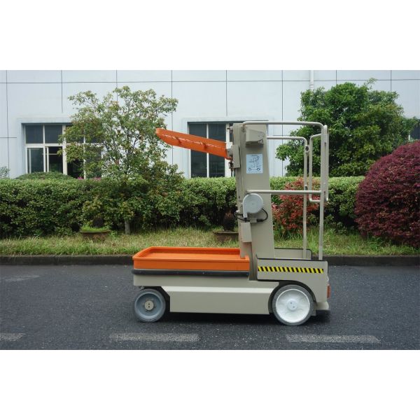 Quality 5.1 M Self Propelled Elevating Work Platform Stock Picker Aluminum Aerial Order for sale
