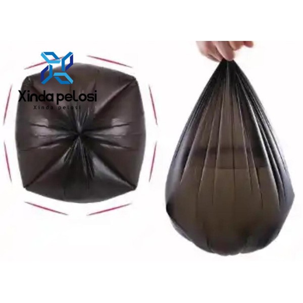 Quality 5kw Plastic Roll Refuse Trash Garbage Bag Making Machine Full Automatic 60pcs for sale