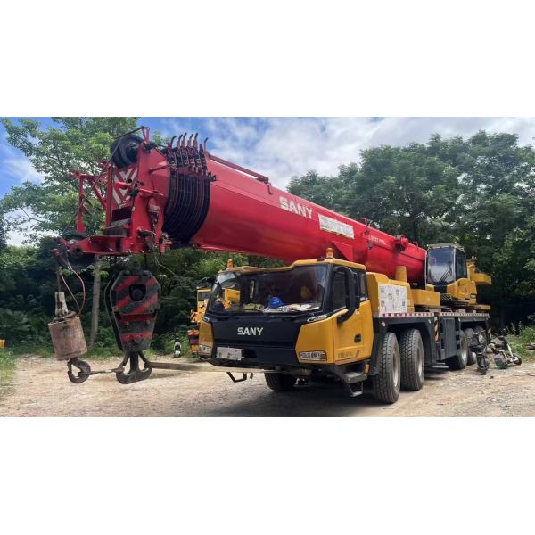 Quality 2023 SANY Used 100T full hydraulic truck crane lifting machinery for sale