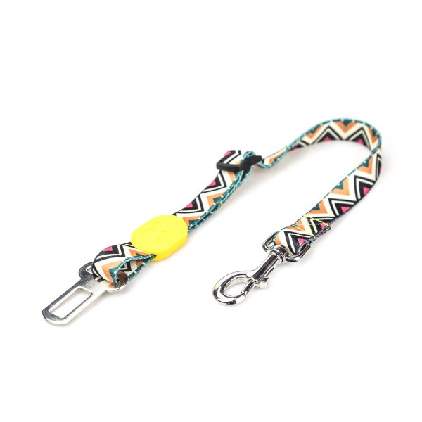Quality Polyester Pet Car Seatbelt Jeep Heavy Duty Dog Car Seat Belt Pet Collar Leash for sale