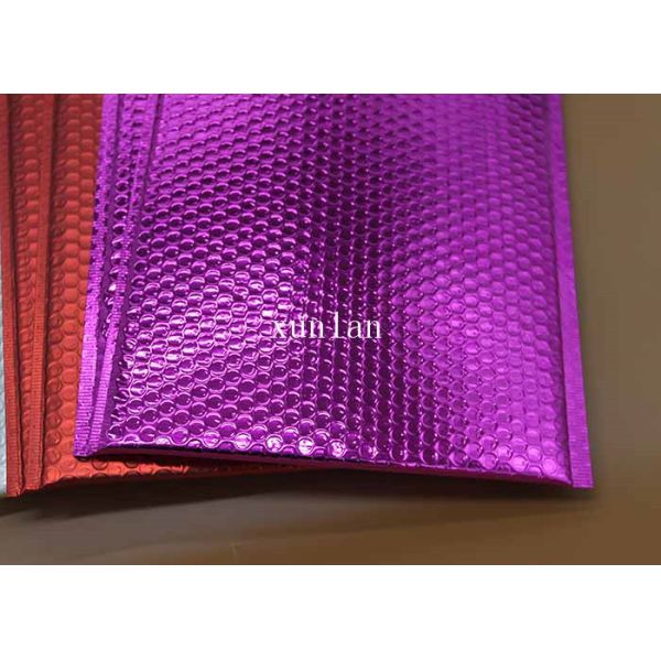 Quality Multicolor Recyclable Shipping Bubble Mailers Offset Printing For Posting Tape for sale