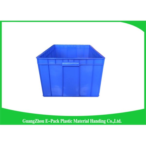 Quality Medium Plastic Stackable Containers Moving Storage For Fruit And Vegetable for sale