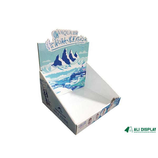 Quality Counter 200mm Cosmetic Display Boxes CMYK Pop Cardboard Display for sale