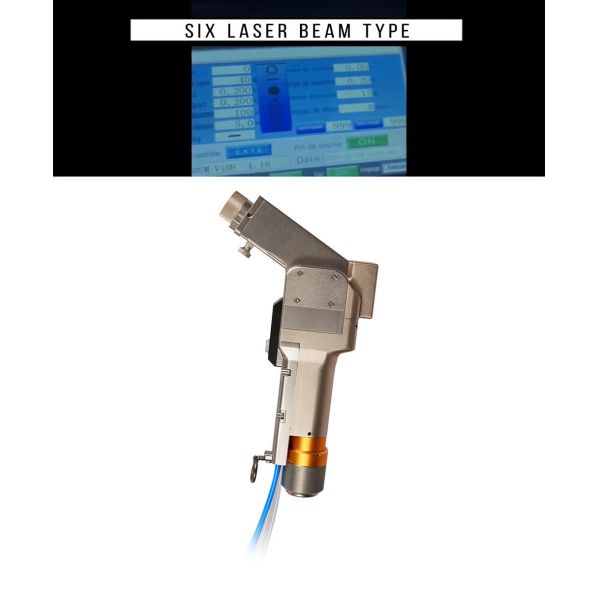 Quality Touch Control Laser Cleaning Head With 10m 20m Cable Length for sale