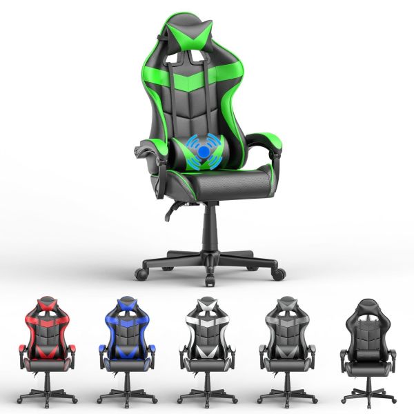 Quality 250 Pounds Maximum Weight Recommendation Ergonomic Gamer Chair with Massage Function for sale