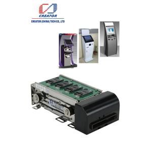 Quality ISO14443 RFID Motorized Card Reader With RS232 Interface , Magnetic Stripe Card for sale