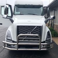 Quality Stainless Steel Big Rig Deer Bumper Guard For Kenworth for sale