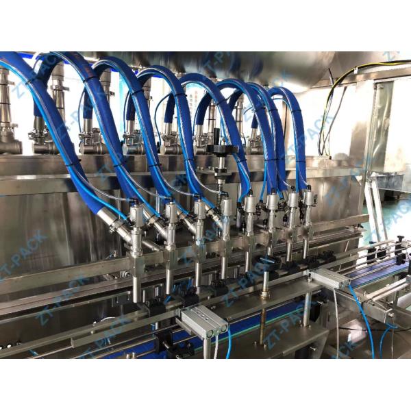 Quality 6 8 Head Bottle Filling And Capping Machine Flat Paste Liquid Filling Machine for sale