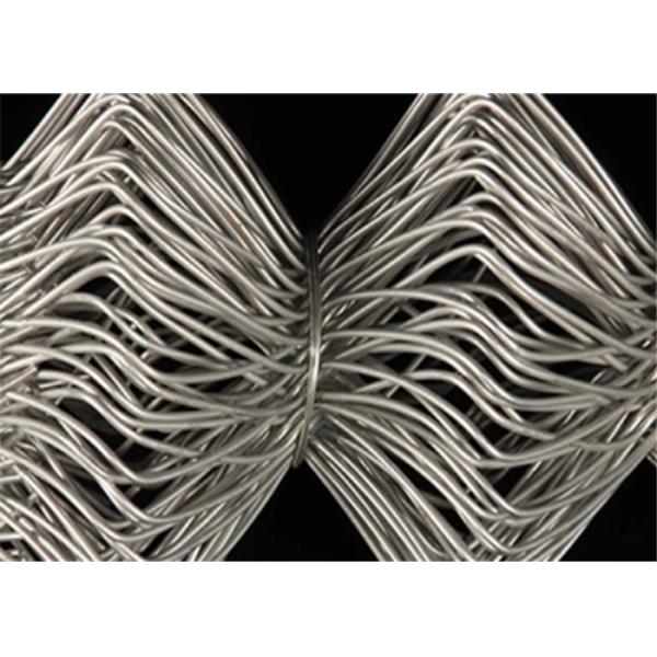 Quality Residential / Commercial Chain Link Mesh Fence Maximum Visibility For Protection for sale
