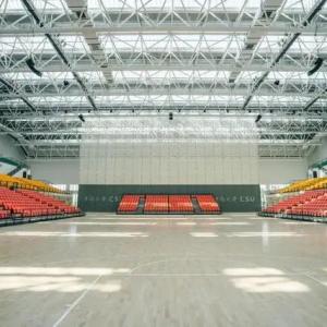 Quality Long Span Design Space Frame Stadium Gym Gymnasium Sports Hall Roof Construction for sale