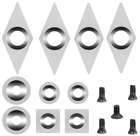Quality Carbide Inserts Woodturning With Round / Square Radius /Diamond Shape for sale