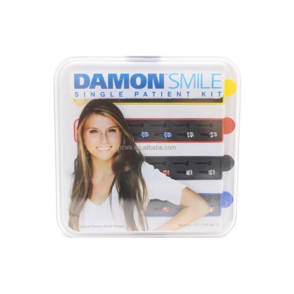 Quality USA Ormco Dentist Orthodontist Braces Mouth Brackets 491-8861 Damon Q2 .022 U1 Left Optional 12T 05A 00R for sale