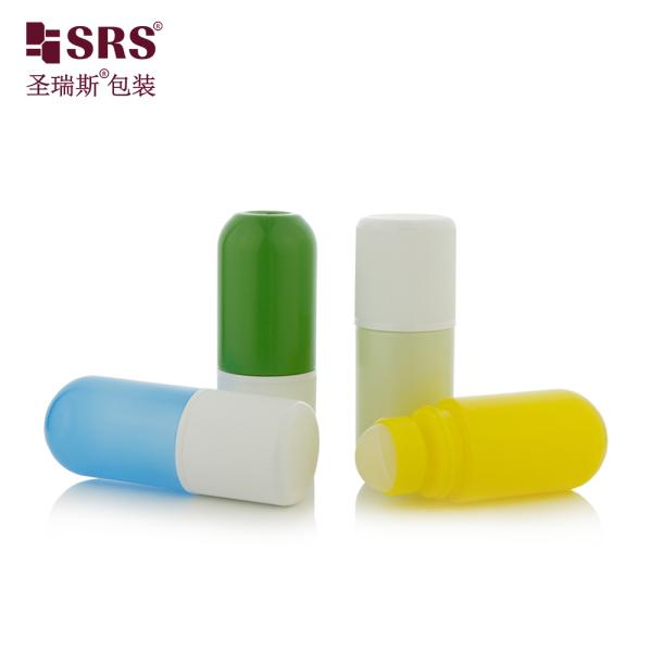 Quality RPPA1-50ml Cylindrical Round Underarm Freshening Roller Bottle Long-Lasting No for sale