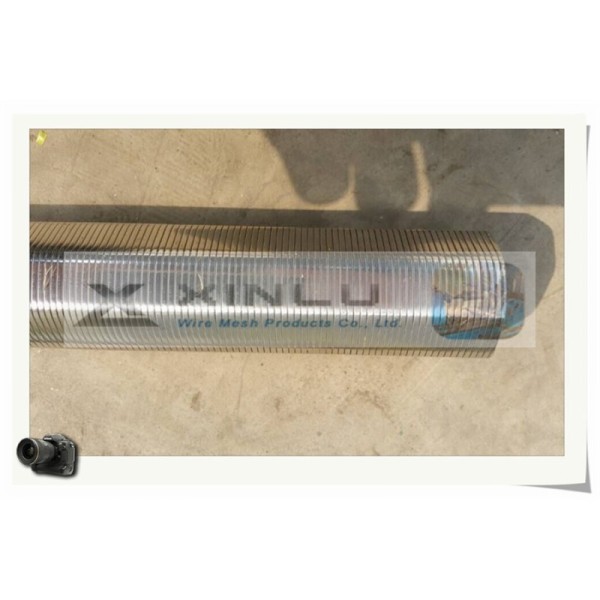 Quality SUS 304 316 316L V Wire Screen Pipe Non Clogged Wedge Wire Screens for sale