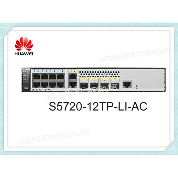 Quality Huawei S5700 Series Switch S5720-12TP-LI-AC 8 X 10/100/1000 Ports 2 Gig SFP for sale