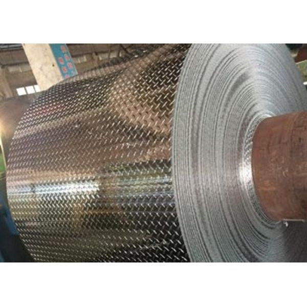 Quality 3003 H22 Diamond Tread Aluminum Sheet / Bright Finish Aluminum Sheet .025
