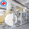 china 3 Phase 4 Wire High Speed Full Servo Sanitary Napkin Production Line Professiona