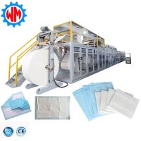 Quality Lower Energy Underpad Production Line 380V 50HZ Full Automatic Stacker with CE for sale