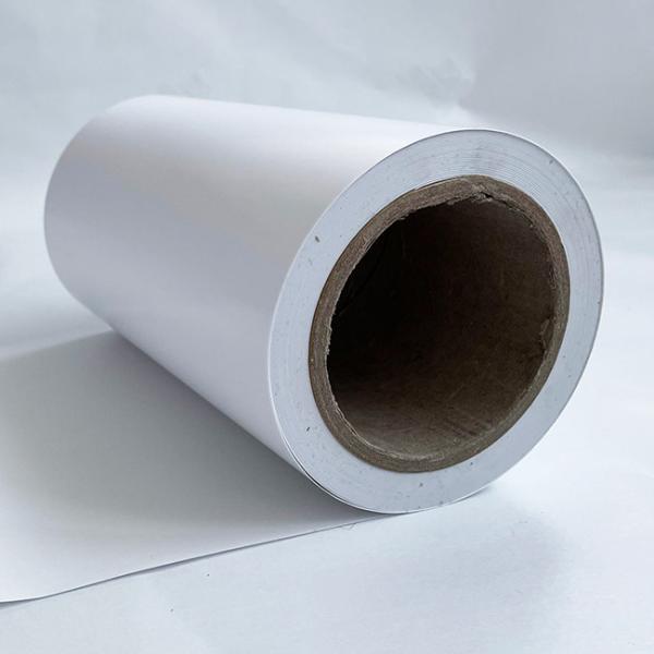 Quality Semi Glossy 80g Acrylic Glue White Glassine Liner WG1133 Model Self Adhesive for sale