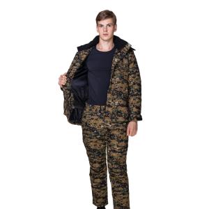 Quality Outdoor Work Essential Carbon Fiber Heated Cotton Suit Set with Regular Sleeve for sale
