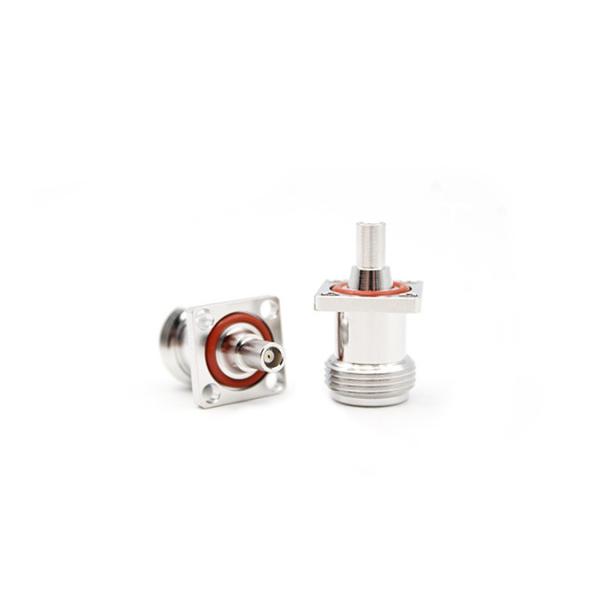 Quality RF Adapter N Female to MCX Female Flange Mount for sale