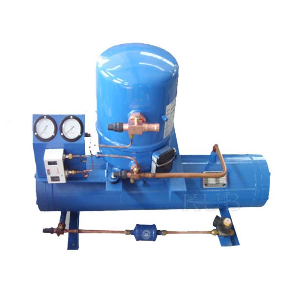 Quality MGM64 Water Cooled Refrigeration Condenser Open Chiller With Maneurop Hermetic for sale