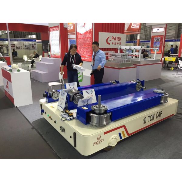 Quality Mining Transport Automated Guided Carts Anti Explosion 15ton Capacity for sale