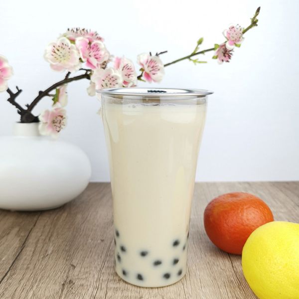 Quality 400ml Clear Juice Storage Bottles With Snap Lids Food Grade Beverage Containers for sale