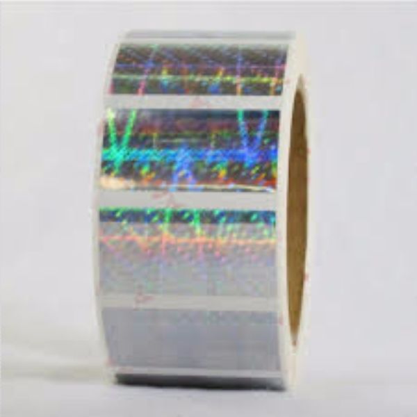 Quality 2 * 3cm 2D 3D Moving Grating Security Hologram Stickers for sale