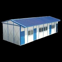 Quality Easy Installation Prefabricated Modern House with 50/75/100mm Wave Sandwich for sale