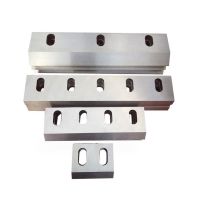 Quality 9Crsi 150*10*2Mm Industrial Plastic Crusher Blade HRC55-62 For Crusher Machine for sale