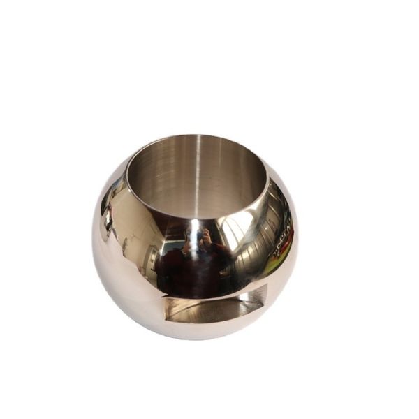 Quality 201/304/316L Standard Silver Floating Straight Through Ball Ajustable Valve for Valves Spare Parts for sale