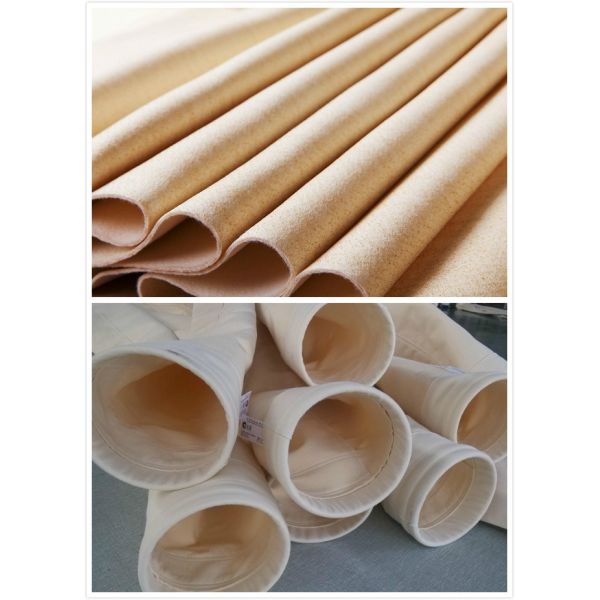 Quality Nomex Aramid Industrial Filter Cloth / Air Filter Cloth Material 450GSM~650GSM for sale