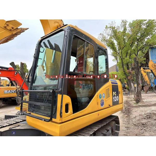 Quality 0.5m3 bucket capacity komatsu pc130-7 mini excavator with strong power and for sale