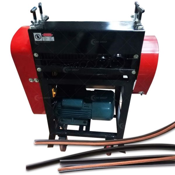 Quality Customized Voltage Waste Communication Cable Stripping Machine 53*43*85cm Scrap for sale