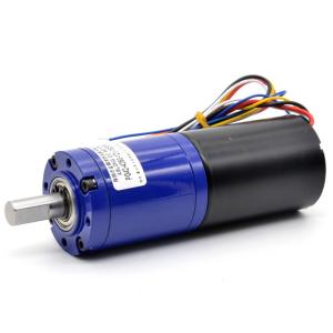 Quality 90rpm High Torque Brushless Planetary Gear Motor 12V 24V Low Nosie for sale