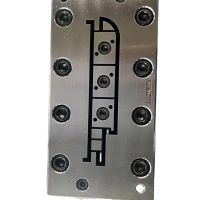 Quality 3CR17 Mould Material PVC Profile Extrusion Mould Maker for Wood Plastic Door for sale