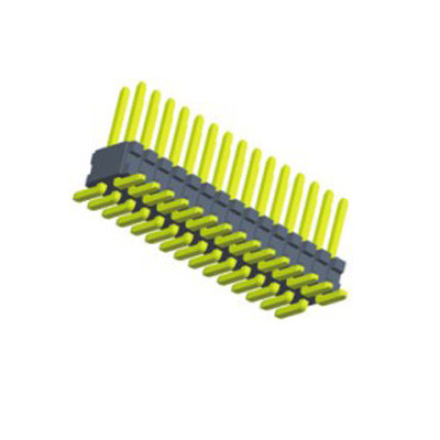 Quality Dual Row PCB Header Connector , SMT Spacer Board To Board Pin Header 0.8*1.2mm for sale