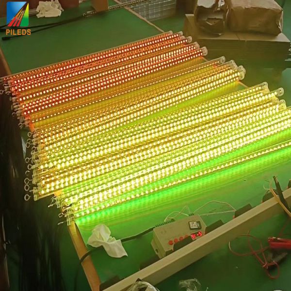 Quality 20mm Digital Meteor Shower Rain LED String Lights Illuminated Addressable for sale