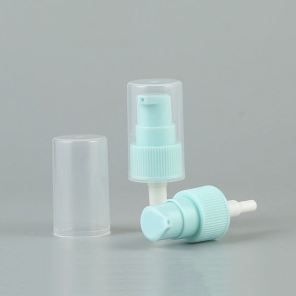 Quality 18mm 20mm Fine Mist Spray Tops For Disinfectant Solid Blue Ribbed for sale