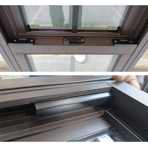 Quality Anti Scratch Aluminium Top Hung Double Glazed Windows ODM for sale