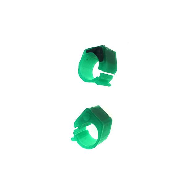 Quality Plastic Passive Rfid Pigeon Ring Circle Shape With 134.2KHz TK4100 Chips for sale