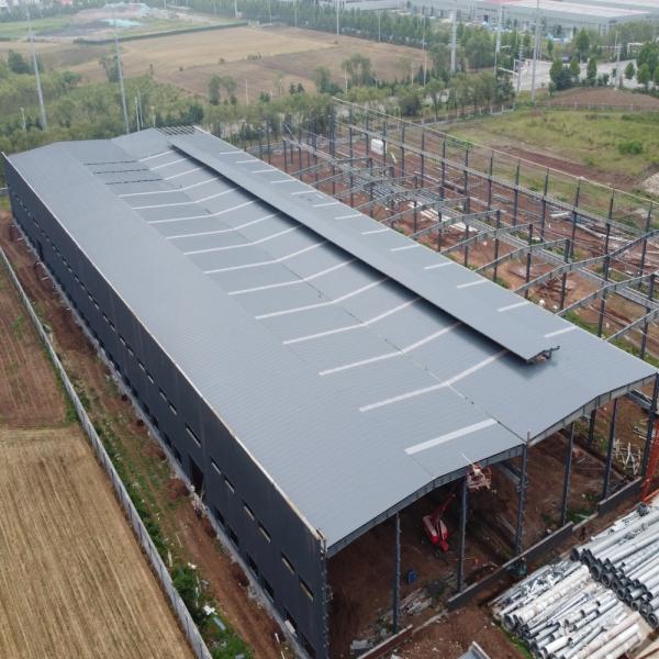 Quality Steel Structure Garment Factory Building Multi Spans Workshop for sale