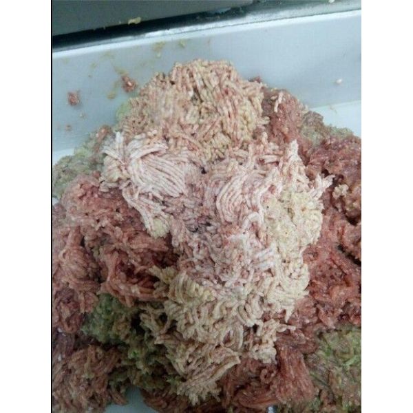 Quality Industrial Meat Grinder 500KG/H Meat Processing Machine 380 V Voltage for sale