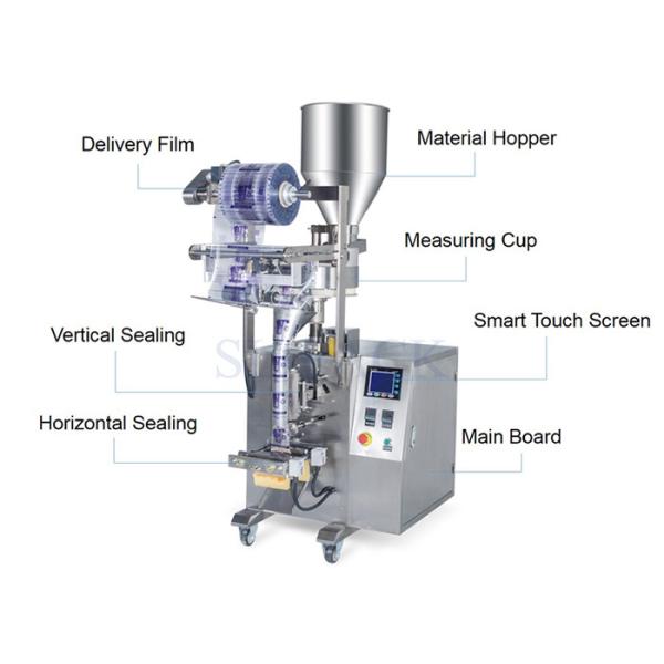 Quality 2KW Nuts Small Candy Granule Packing Machine Back Seal 930mm 730mm for sale