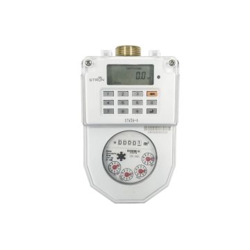 Quality Smart automatically valve controlled anti-tamper Prepaid Water Meter for sale