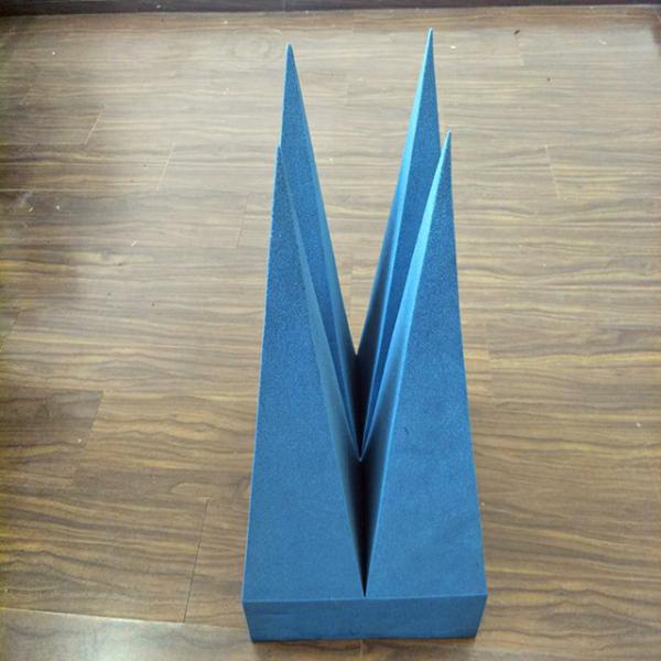 Quality Magnetic Flexible Foam Sheet Broadband Microwave Absorber Materials for sale