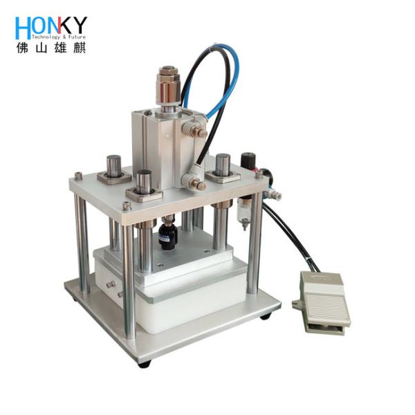 Quality Desktop Air Capping Machine 2ml Pump Cap Perfume Sample Capping Machine For Perfume Sample Capping for sale